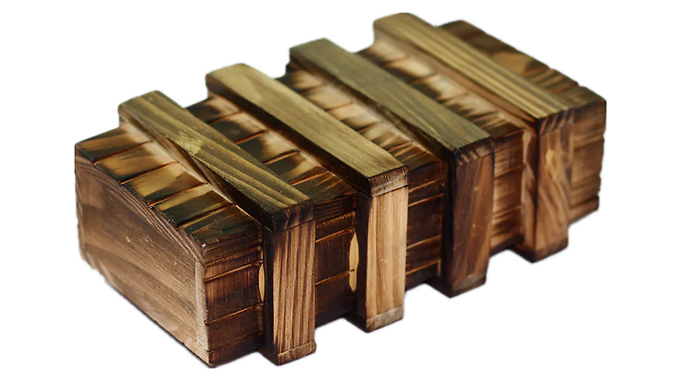 Secret Wooden Puzzle Box