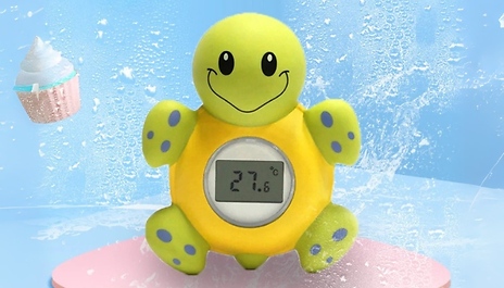 Turtle Baby Bath Thermometer