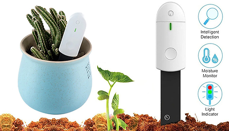 Smart Soil Moisture Plant Sensor with Light Indicator